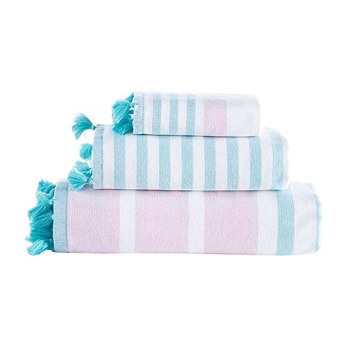 Click here for Depera Home 3-pc. Bath Towel Set  One Size  Pink prices