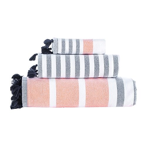 Click here for Depera Home 3-pc. Bath Towel Set  One Size  Orange prices