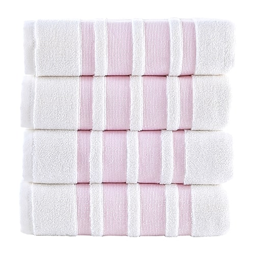 Click here for Depera Home 4-pc. Hand Towel  One Size  Pink prices