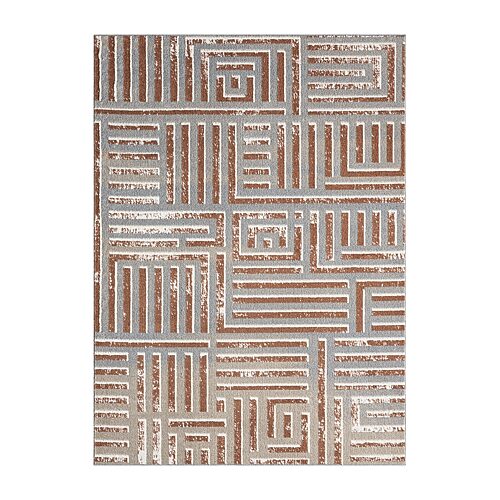Click here for Lr Home Willa Vis-1 79x99 Area Rug - Beige/Blue prices