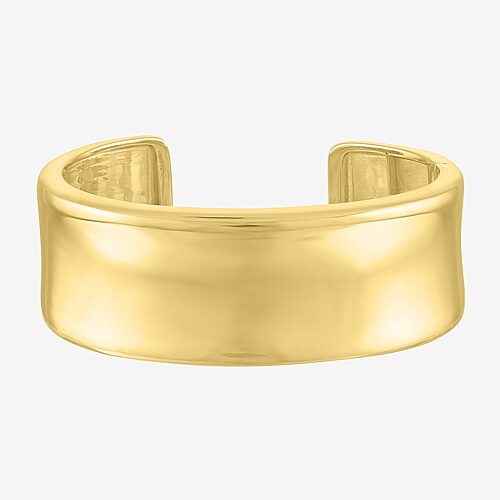 Click here for Bold Addiction Womens 14K Gold Over Brass Bangle B... prices