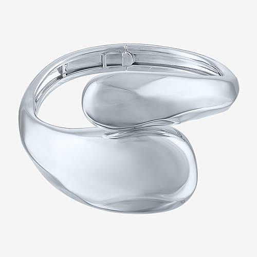 Click here for Bold Addiction Womens Pure Silver Over Brass Bangl... prices