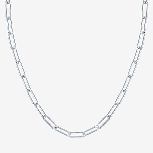 Click here for Bold Addiction Womens Pure Silver Over Brass 18 In... prices