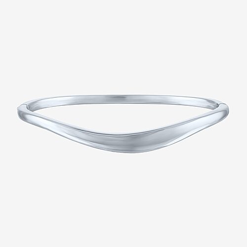 Click here for Bold Addiction Womens Pure Silver Over Brass Bangl... prices