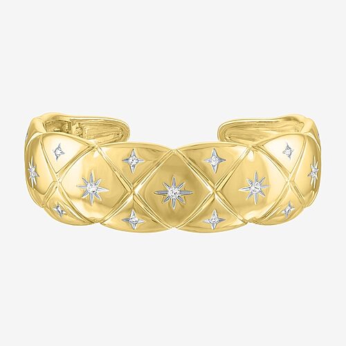 Click here for Bold Addiction Womens White Sapphire 14K Gold Over... prices