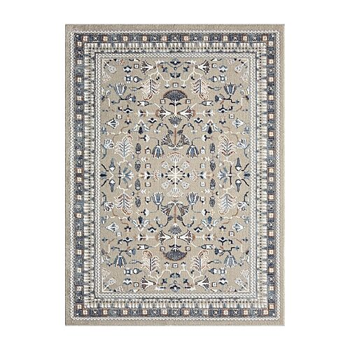 Click here for Lr Home Willa Vis-644 53x7 Area Rug - Blue/Beige prices