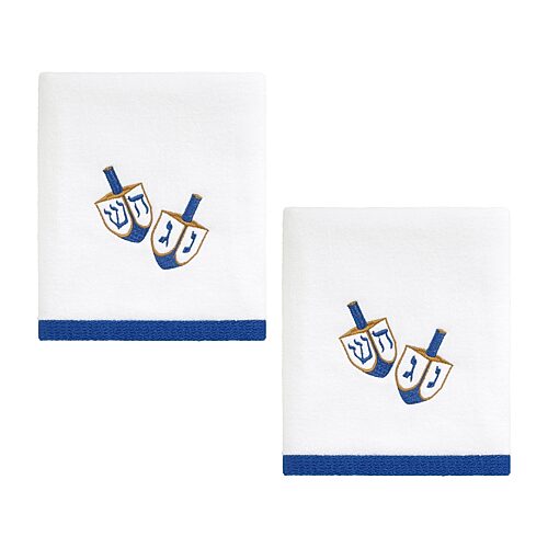 Click here for Avanti Dreidel 2 Pack Hand Towel  One Size  White prices
