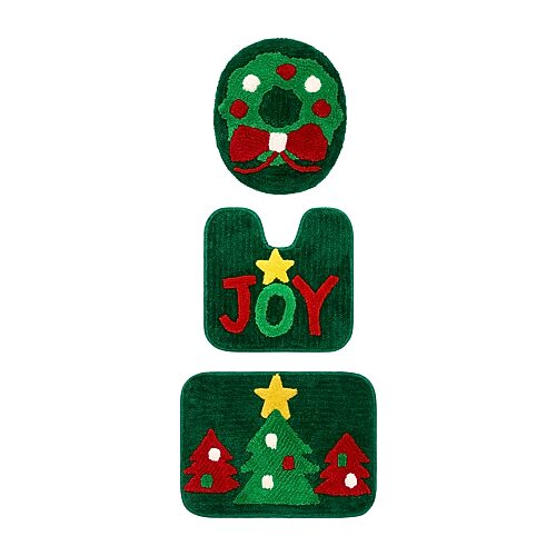 Click here for Avanti Joy 3-pc. Bath Rug Set  One Size  Green prices