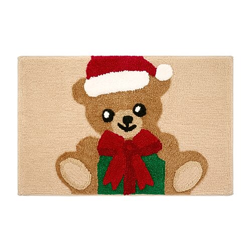 Click here for Avanti Bear Gift Bath Rug  One Size  Beige prices
