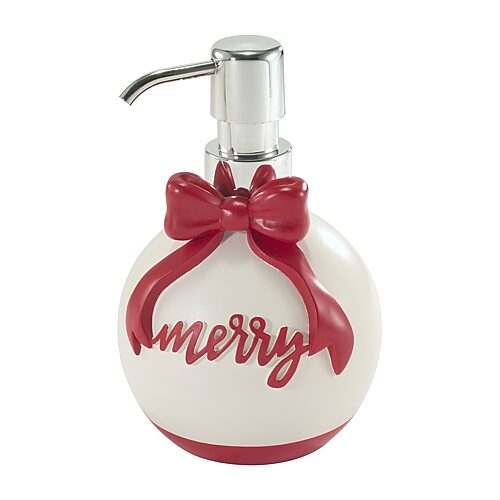 Click here for Avanti Merry Bow Soap Dispenser  One Size  White prices