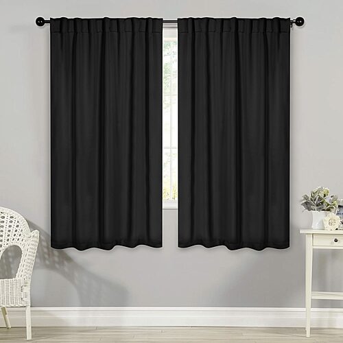 Click here for Superior Solid Classic Modern Blackout Curtain Set... prices