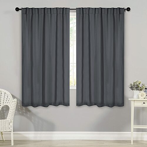 Click here for Superior Solid Classic Modern Blackout Curtain Set... prices