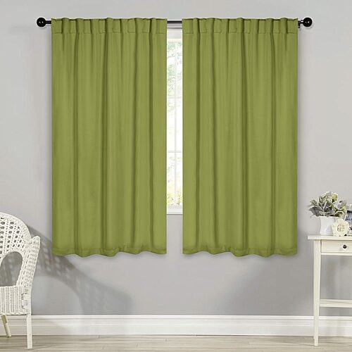 Click here for Superior Solid Classic Modern Blackout Curtain Set... prices