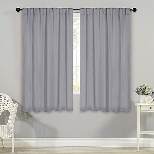 Click here for Superior Solid Classic Modern Blackout Curtain Set... prices
