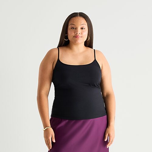 Click here for Worthington Womens Plus U Neck Sleeveless Camisole... prices