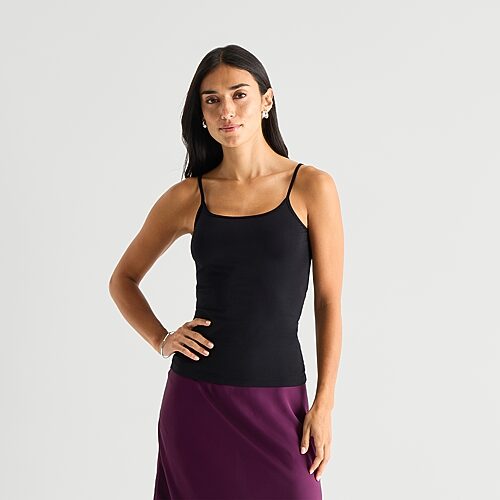 Click here for Worthington Womens U Neck Sleeveless Camisole  X-l... prices