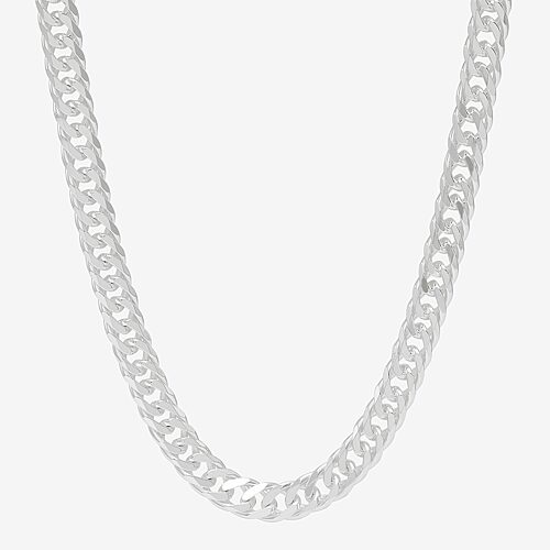 Click here for Womens Sterling Silver 18 Inch Link Chain Necklace... prices