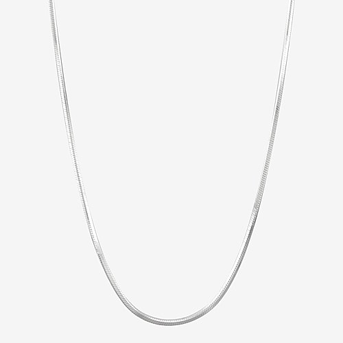 Click here for Womens Sterling Silver 16 Inch Snake Chain Necklac... prices