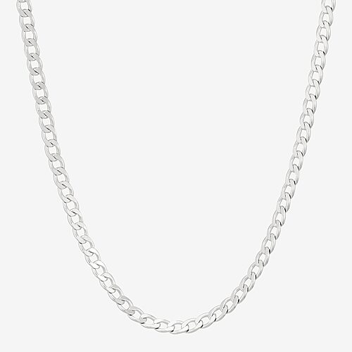 Click here for Womens Sterling Silver 16 Inch Curb Chain Necklace... prices