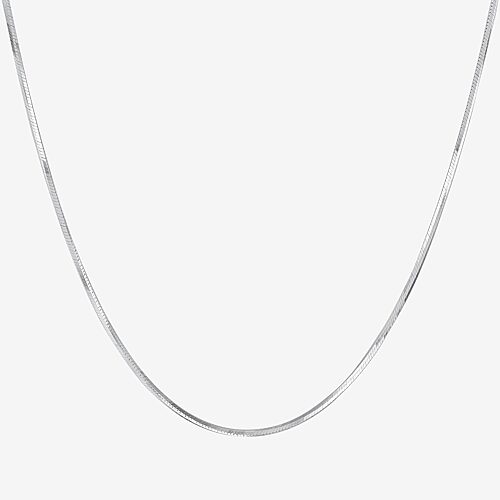 Click here for Womens Sterling Silver 16 Inch Snake Chain Necklac... prices