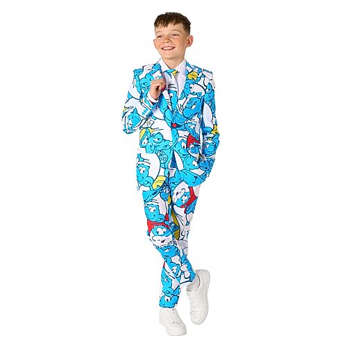 Click here for OppoSuits Big Boys Smurfs Suit - Multicolor prices
