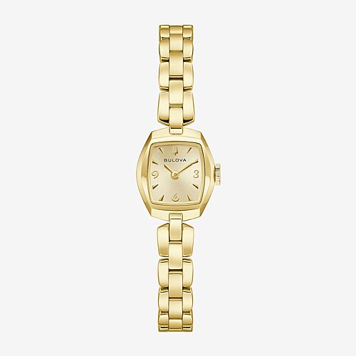 Click here for Bulova Goddess Of Time Womens Gold Tone Stainless... prices