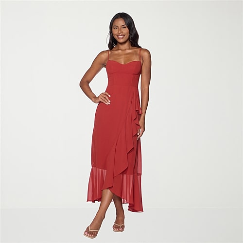 Click here for Premier Amour Womens Sweetheart Neck Sleeveless Sp... prices