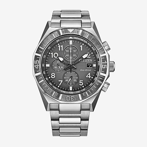Click here for Citizen Nighthawk Sport Casual Mens Silver Tone St... prices