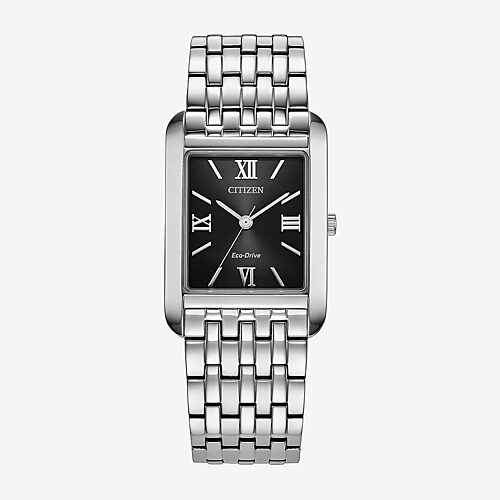 Click here for Citizen Mens Classic Silver-Tone Stainless Steel B... prices
