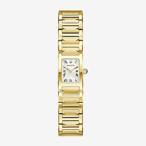 Click here for Bulova Harmony Lp Womens Gold Tone Stainless Steel... prices