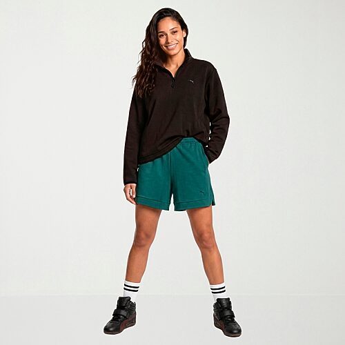 Click here for PUMA Womens 5 Mid Rise Drawstring Waist Active Pul... prices
