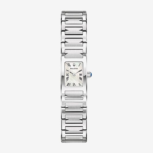 Click here for Bulova Harmony Lp Womens Silver Tone Stainless Ste... prices