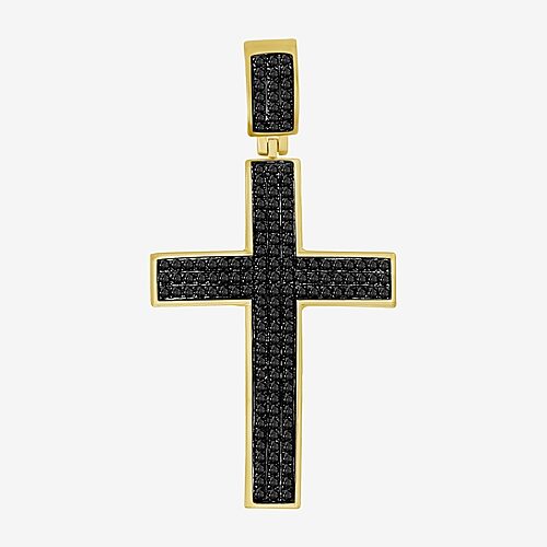 Click here for Cross (Black / I3) Mens 1/2 CT. T.W. Natural Black... prices