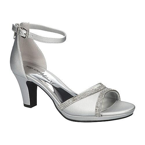 Click here for Easy Street Womens Davina Open Toe Sandals - Silve... prices