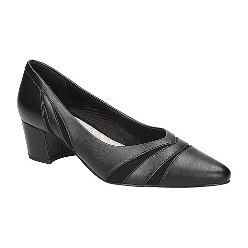 Click here for Easy Street Womens Lizbeth Slip-On Pumps - Black-L... prices