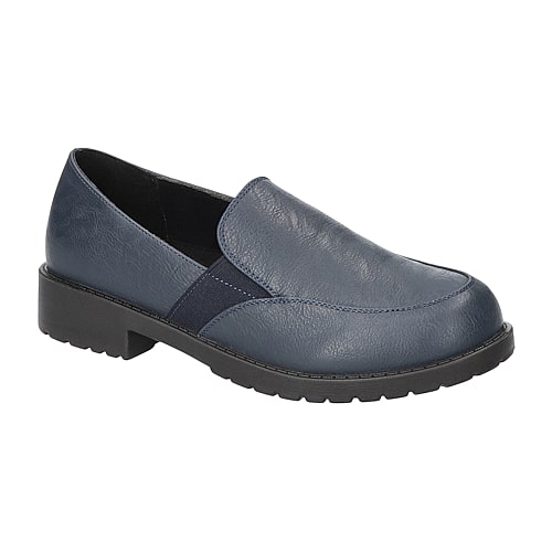 Click here for Easy Street Womens Vanessa Slip-On Loafers - Navy prices