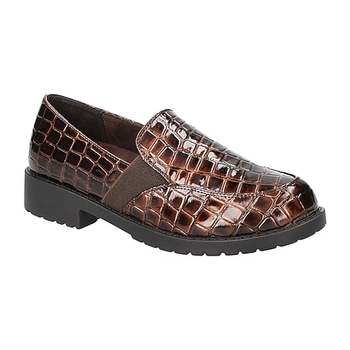 Click here for Easy Street Womens Vanessa Slip-On Loafers - Brown... prices