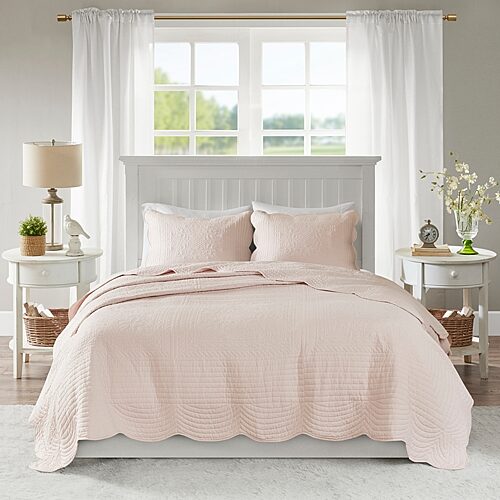 Click here for Madison Park Marino 3-Pc Reversible Scalloped Edge... prices