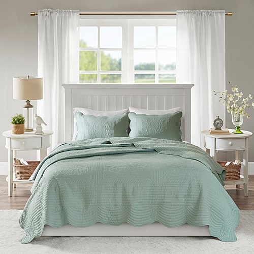 Click here for Madison Park Marino 3-Pc Reversible Scalloped Edge... prices