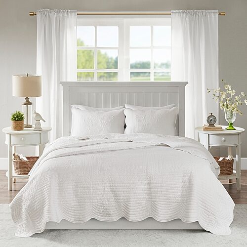 Click here for Madison Park Marino 3-Pc Reversible Scalloped Edge... prices