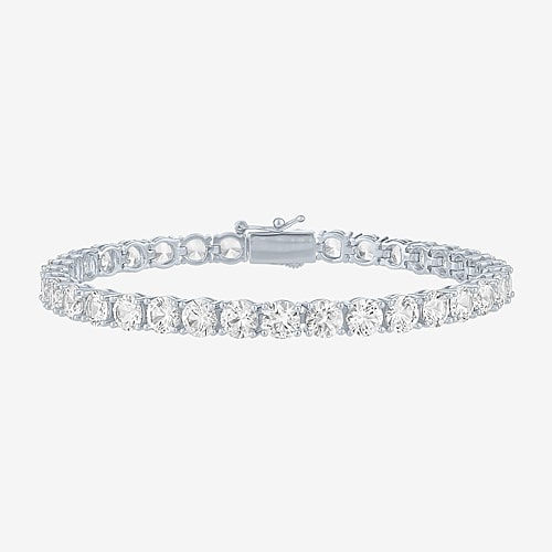 Click here for Bold Addiction Womens Lab Created White Sapphire 1... prices