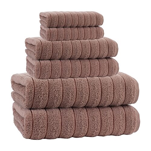Click here for Depera Home Turkish Cotton 6-pc. Bath Towel Set  O... prices