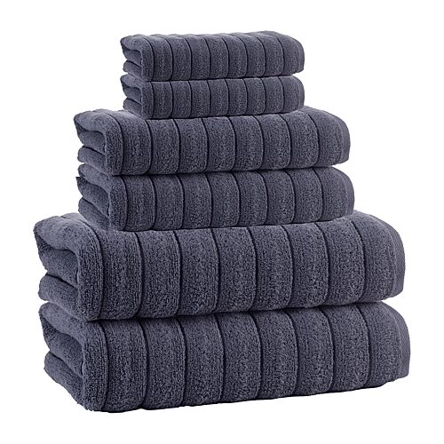 Click here for Depera Home Turkish Cotton 6-pc. Bath Towel Set  O... prices