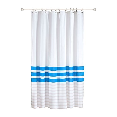 Click here for Depera Home Zero-Twist Turkish Cotton Shower Curta... prices