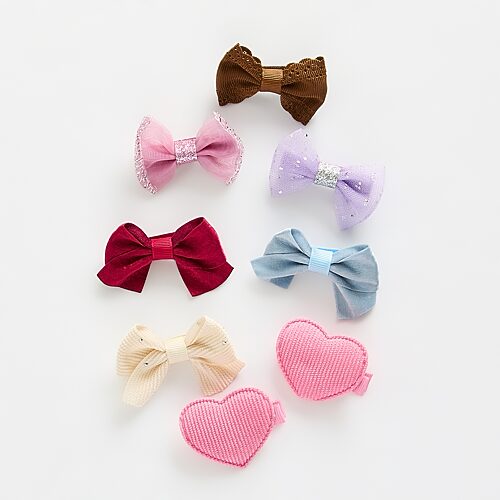 Click here for So Adorable Girls Baby And Toddler Knit 8-pc. Hair... prices