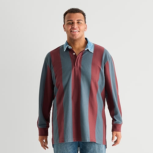Click here for Arizona Mens Long Sleeve Classic Fit Button Down C... prices