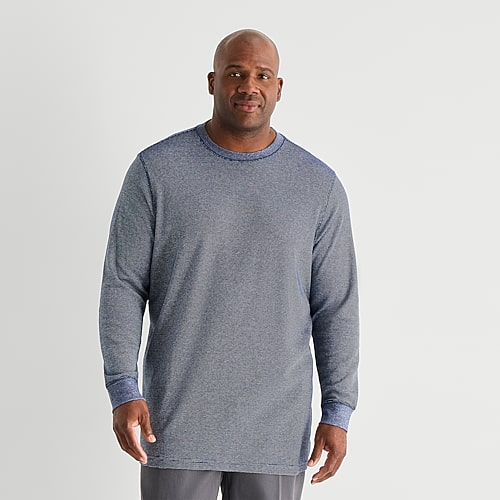 Click here for St. Johns Bay Waffle Mens Crew Neck Long Sleeve Cl... prices