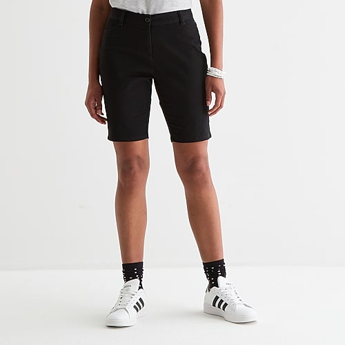 Click here for IZOD Womens Juniors Bermuda Short  12  Black prices