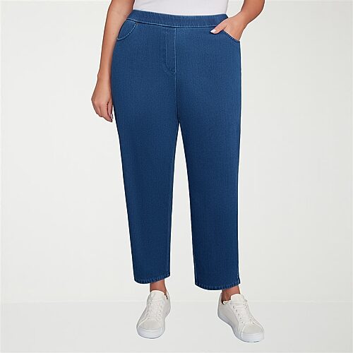 Click here for Alfred Dunner Inidigo Girls Womens Mid Rise Straig... prices