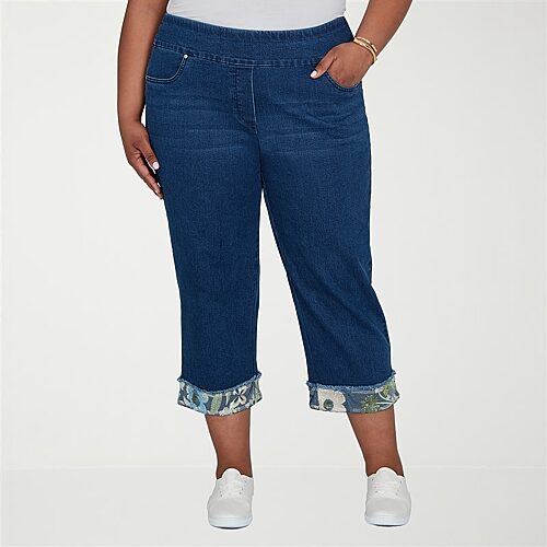Click here for Alfred Dunner Inidigo Girls Womens Plus Straight M... prices
